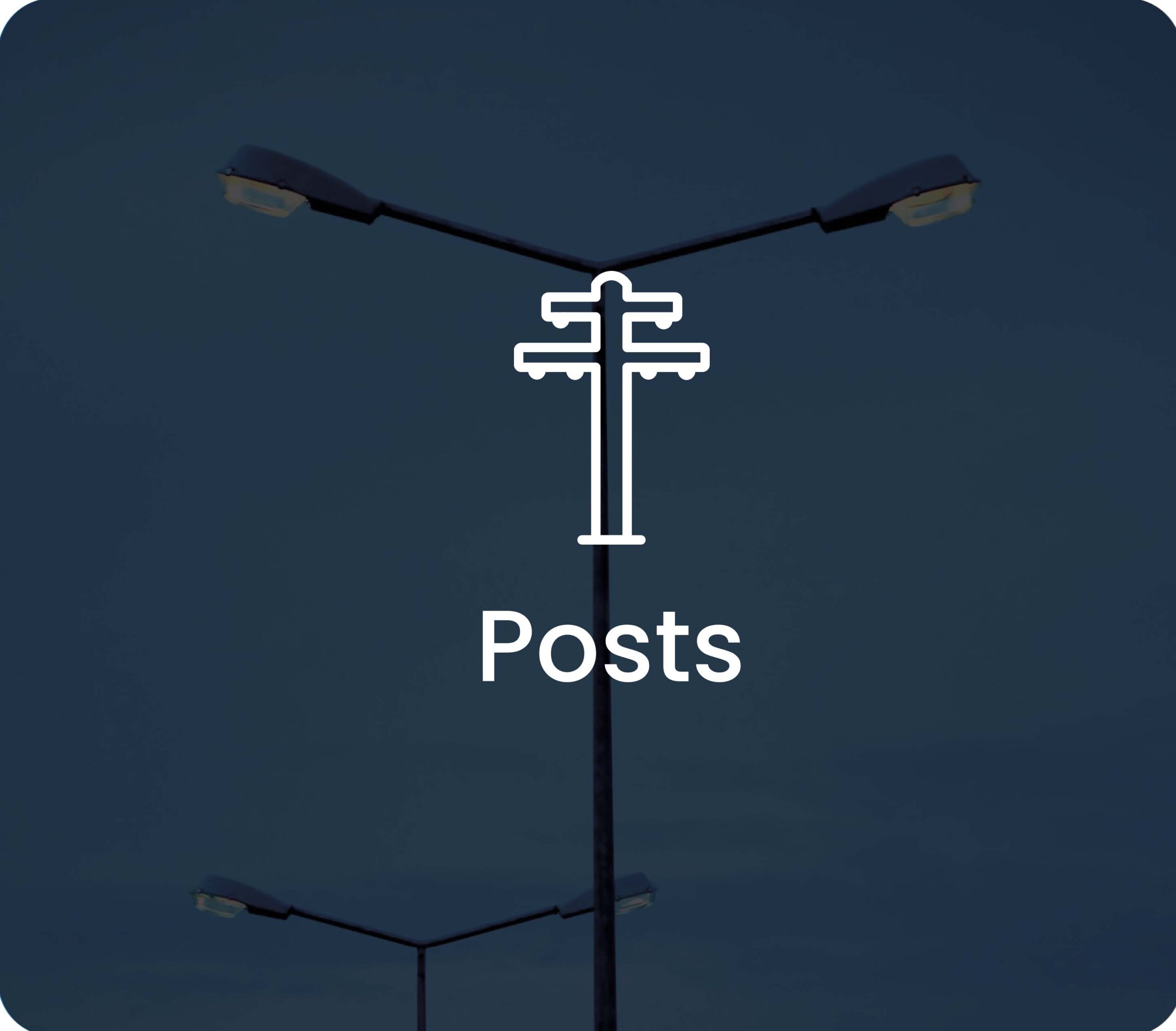 Kit de Postes - Ingles - Plaquimet